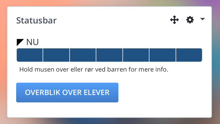Hvad er en statusbar og hvordan redigere jeg denne?