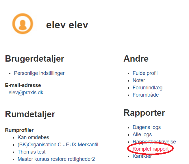 Se overblik over elevernes besvarelser i et iPraxisforløb (lærer)