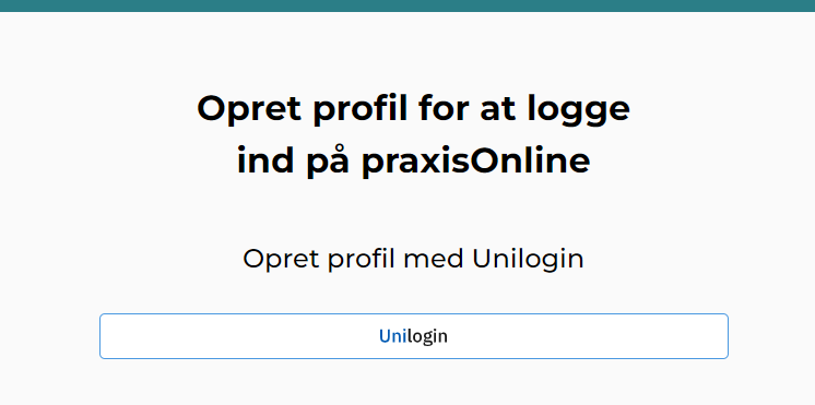 How to create a user account on praxisOnline
